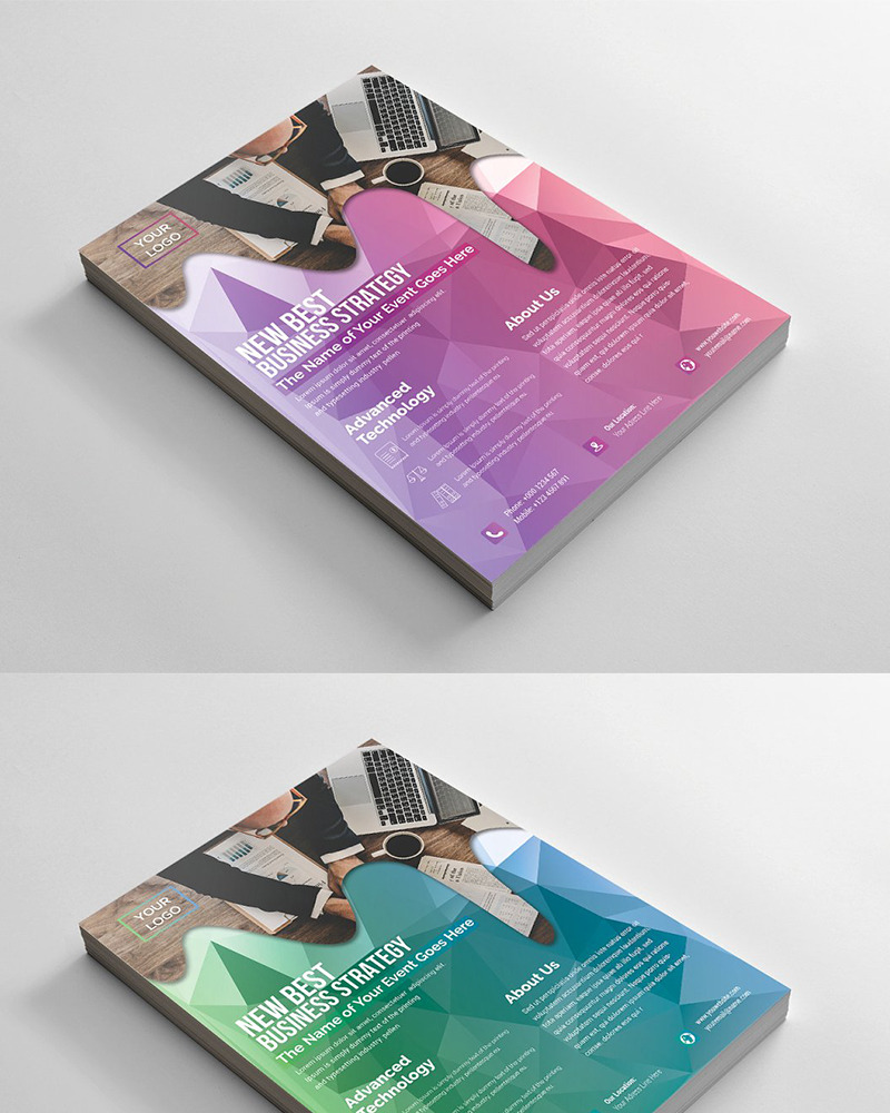Colorful Flyer - Corporate Identity Template