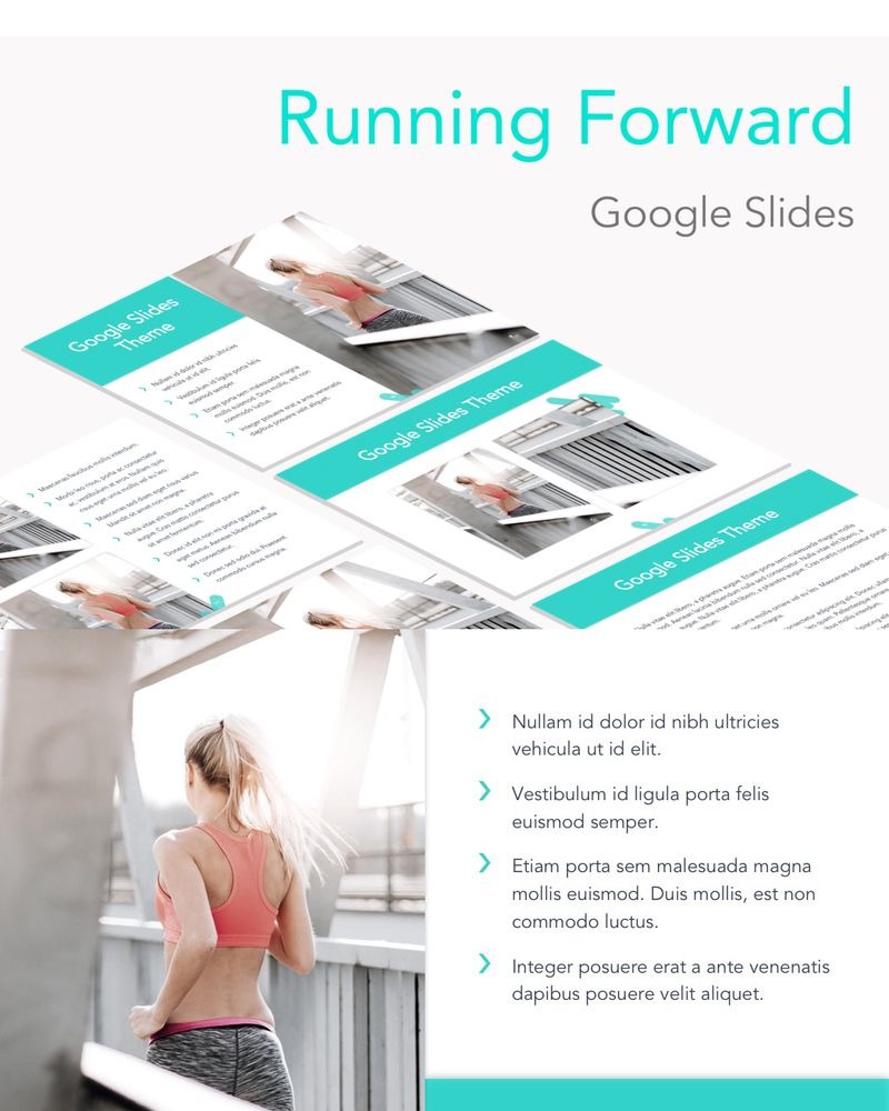 Running Forward Google Slides #96762 - TemplateMonster