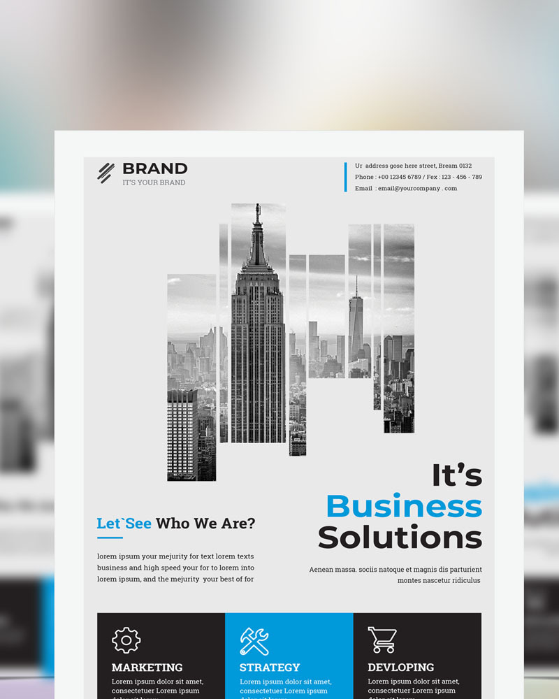 Brand - Business Flyer Vol_ 41 - Corporate Identity Template