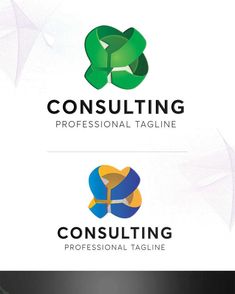 Consulting Logo Template #96831 - TemplateMonster