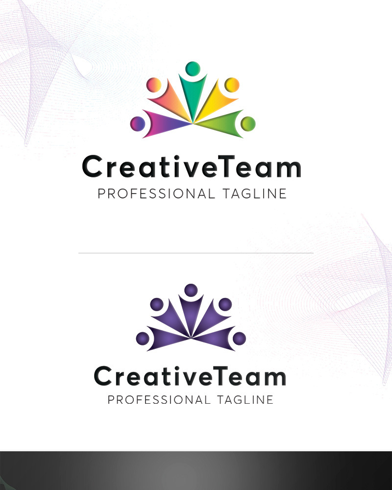 CreativeTeam Logo Template #96828 - TemplateMonster