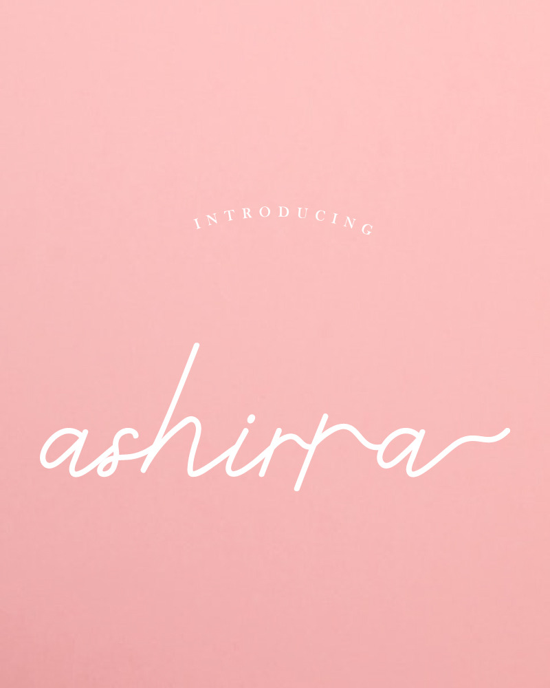 Ashirra Font #96934 - TemplateMonster