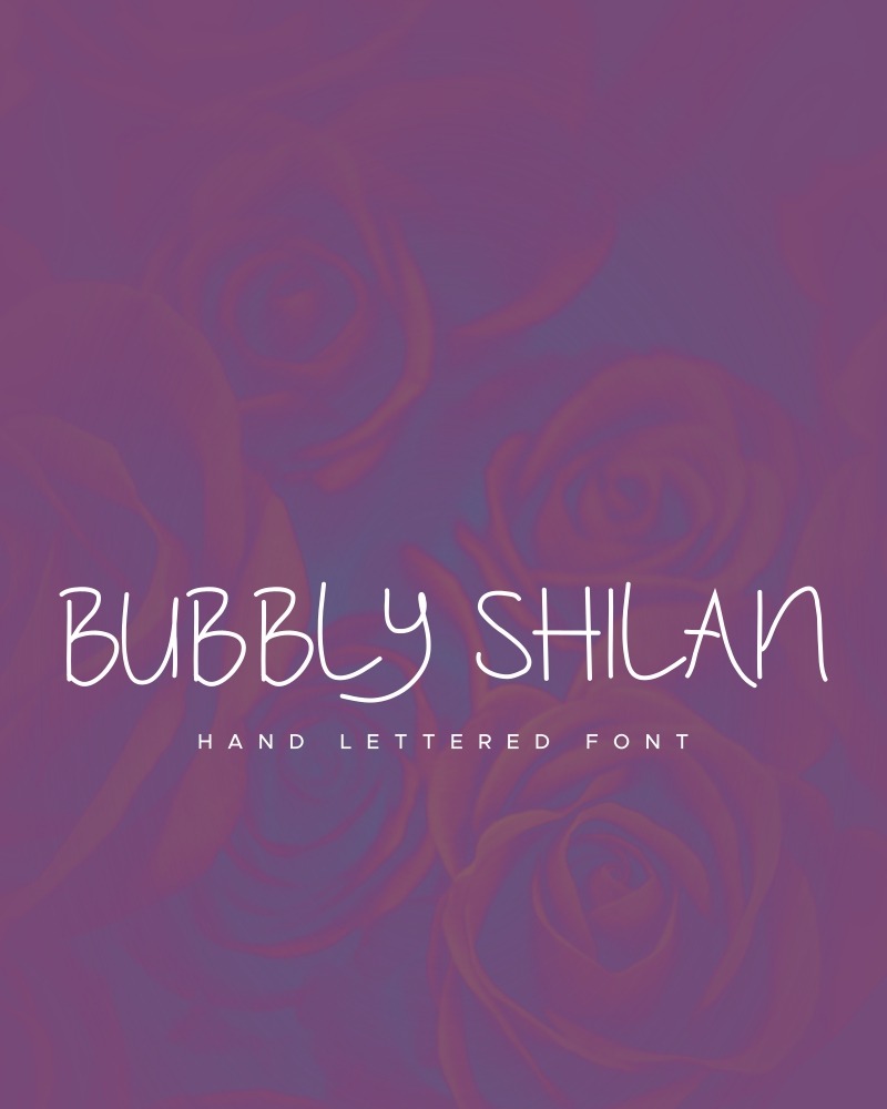 Bubbly Shilan Font #96929 - TemplateMonster