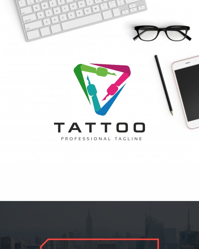 Tattoo Logo Template #96920 - TemplateMonster