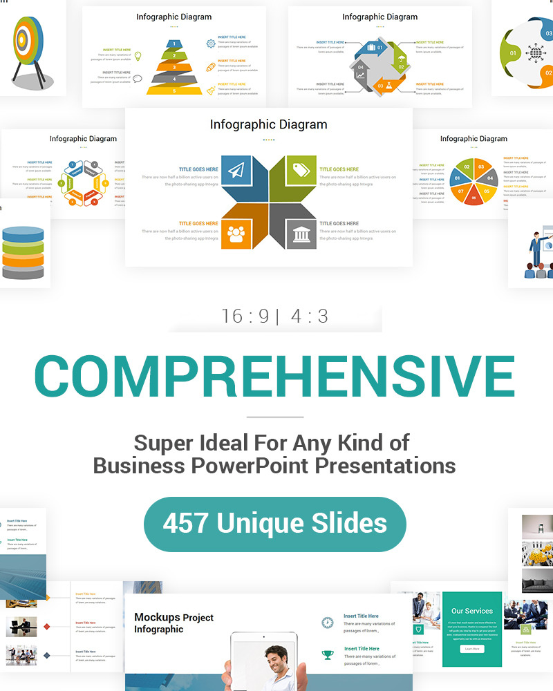 Comprehensive Pack PowerPoint template - TemplateMonster