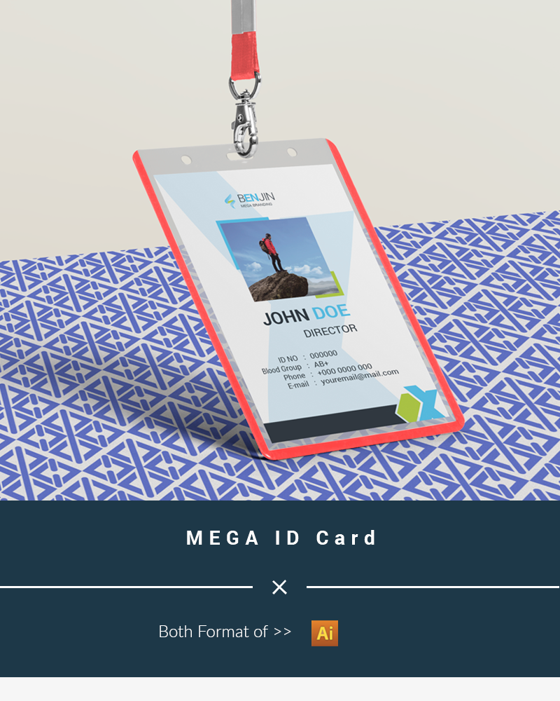 MEGA ID Card - Corporate Identity Template - TemplateMonster