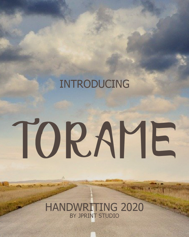 Torame Handwriting - Font #97259 - TemplateMonster