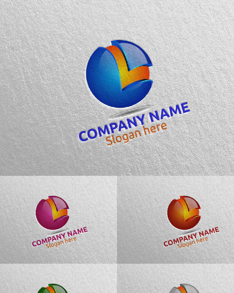 Letter L Design 15 Logo Template #97555 - TemplateMonster