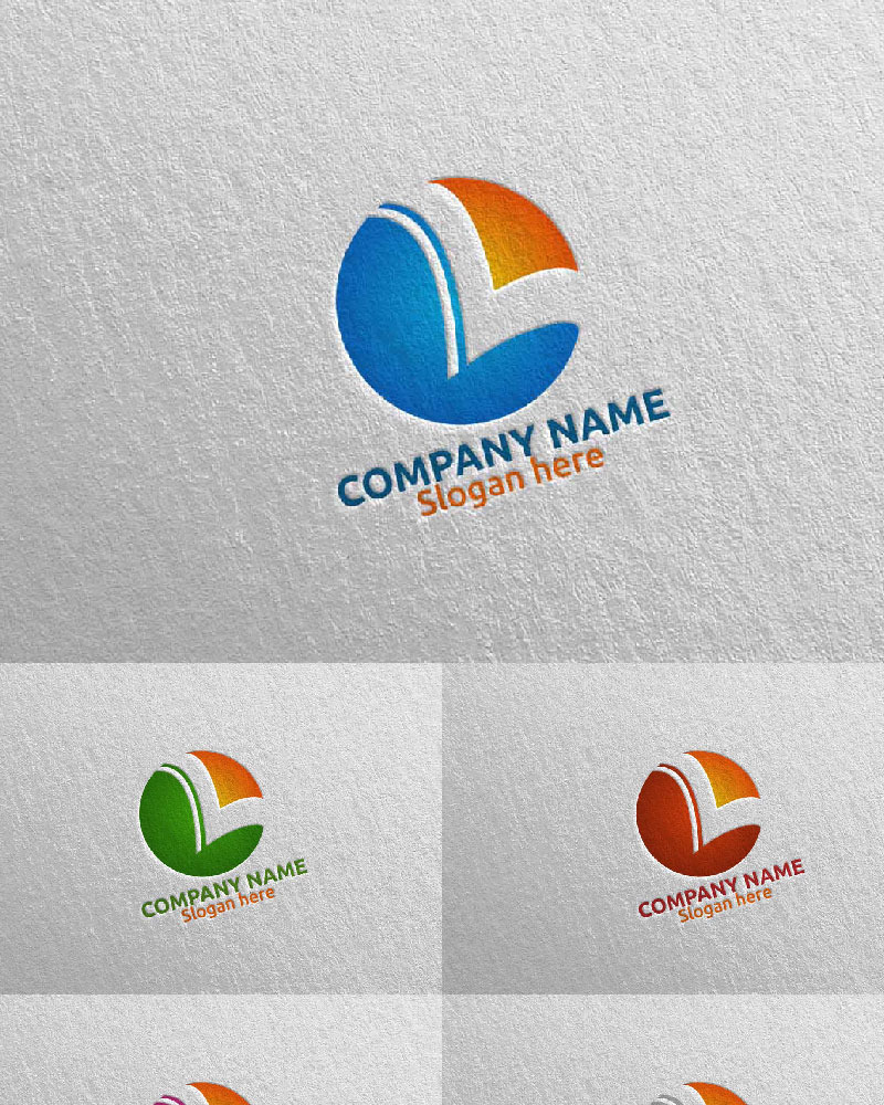 Letter L Design 21 Logo Template #97566 - TemplateMonster