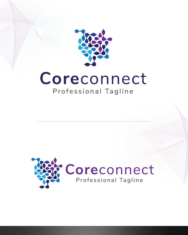 Coreconnect Logo Template #97726 - TemplateMonster