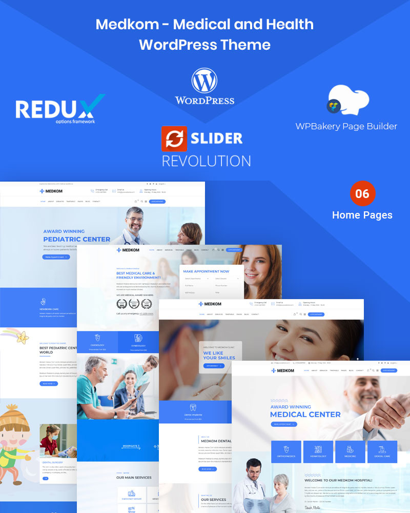 Medkom - Medical & Health WordPress Theme - TemplateMonster