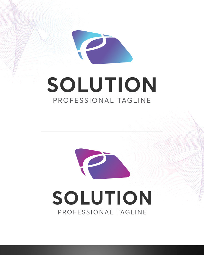 Solution Logo Template #97806 - TemplateMonster