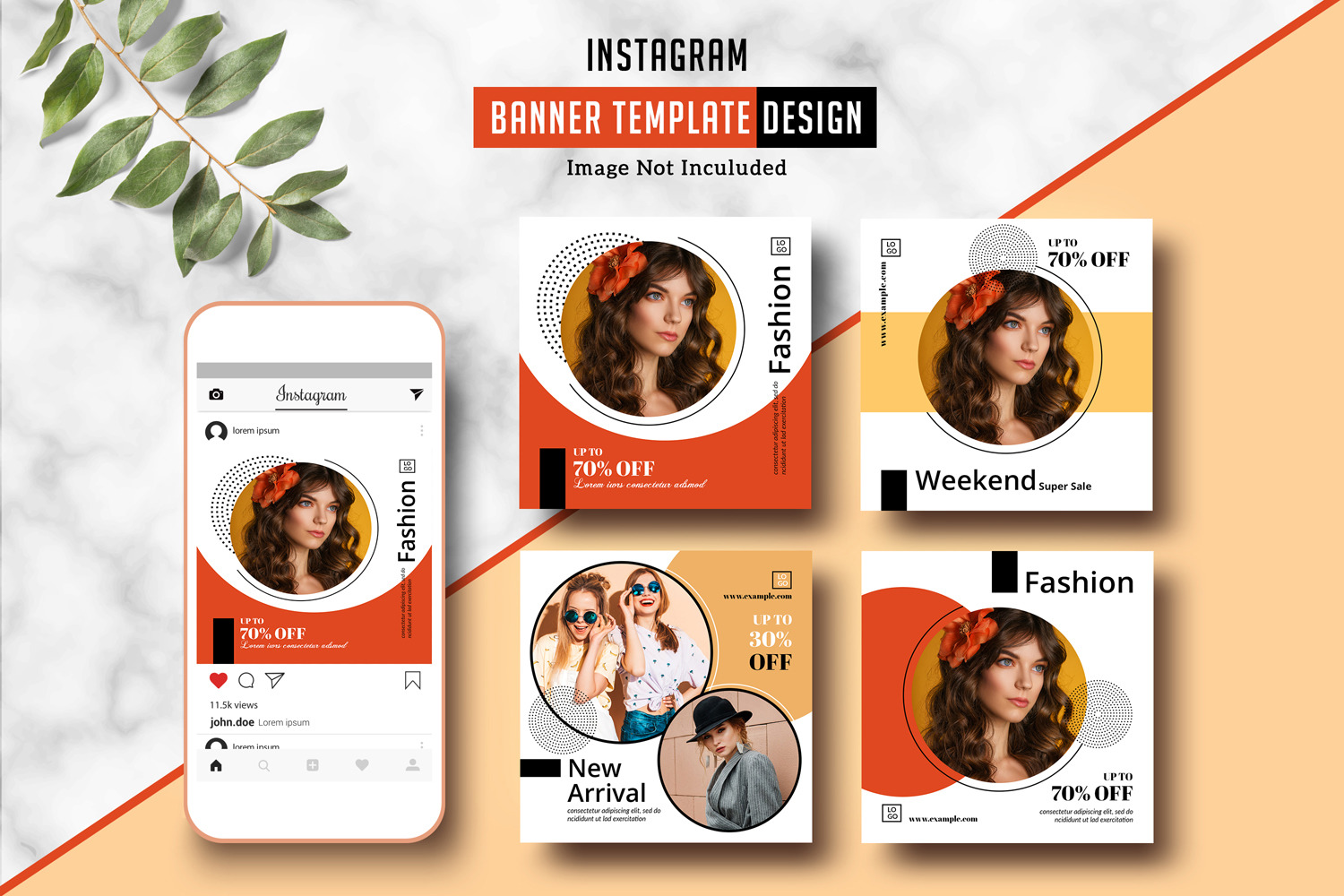 Sistec Instagram Banner Social Media Template