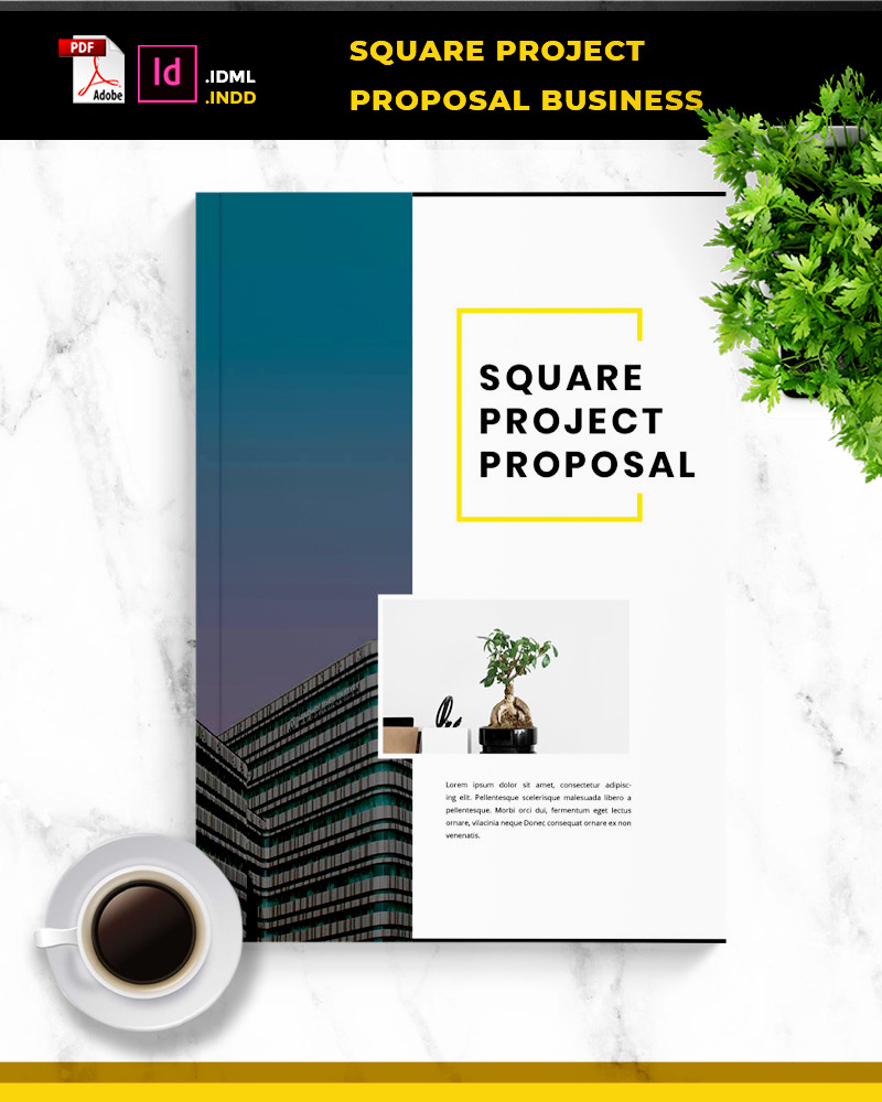 SQUARE - Project proposal Business - Corporate Identity Template