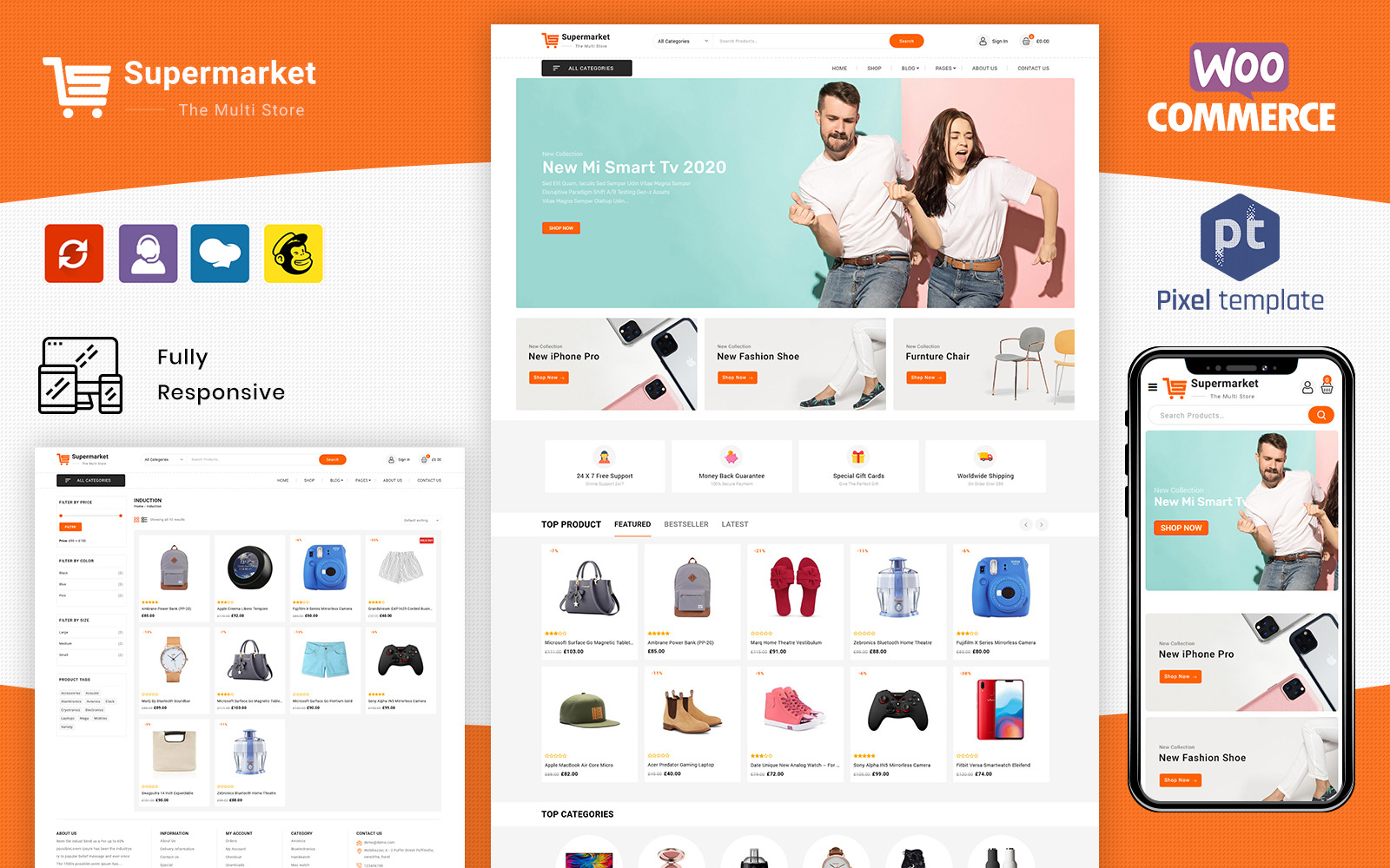 SuperMarket - Multipurpose Responsive WooCommerce Theme