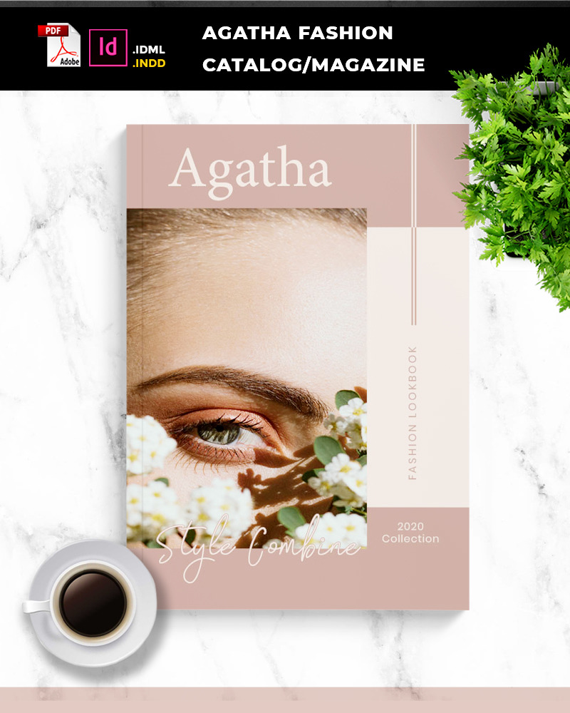 Agatha Fashion Catalog/Magazine - Corporate Identity Template