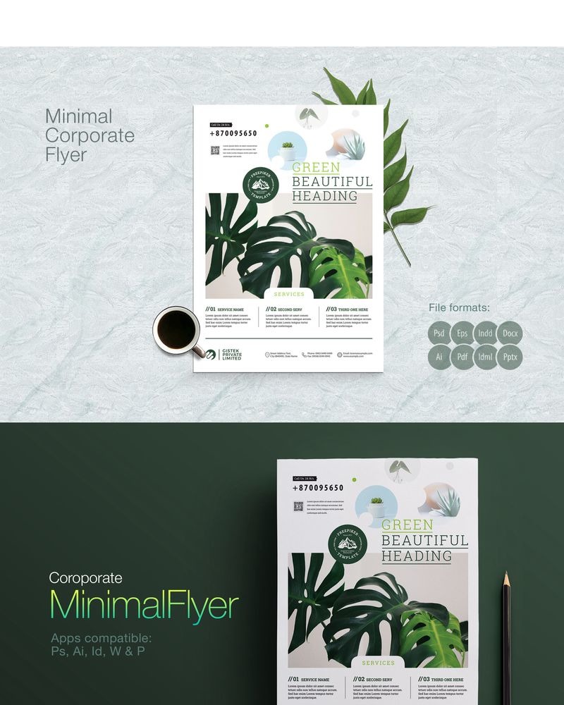 Minimal Business Flyer - Corporate Identity Template