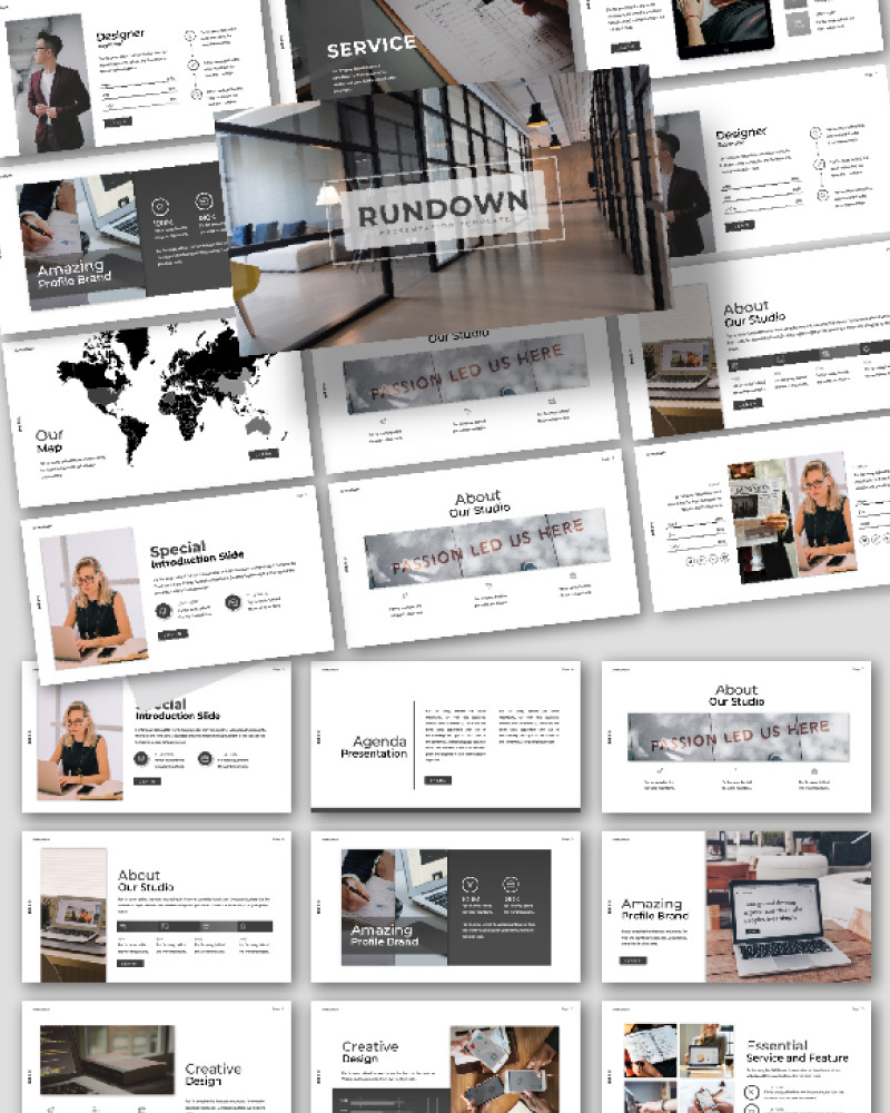 Rundown Presentation Google Slides #99021 - TemplateMonster