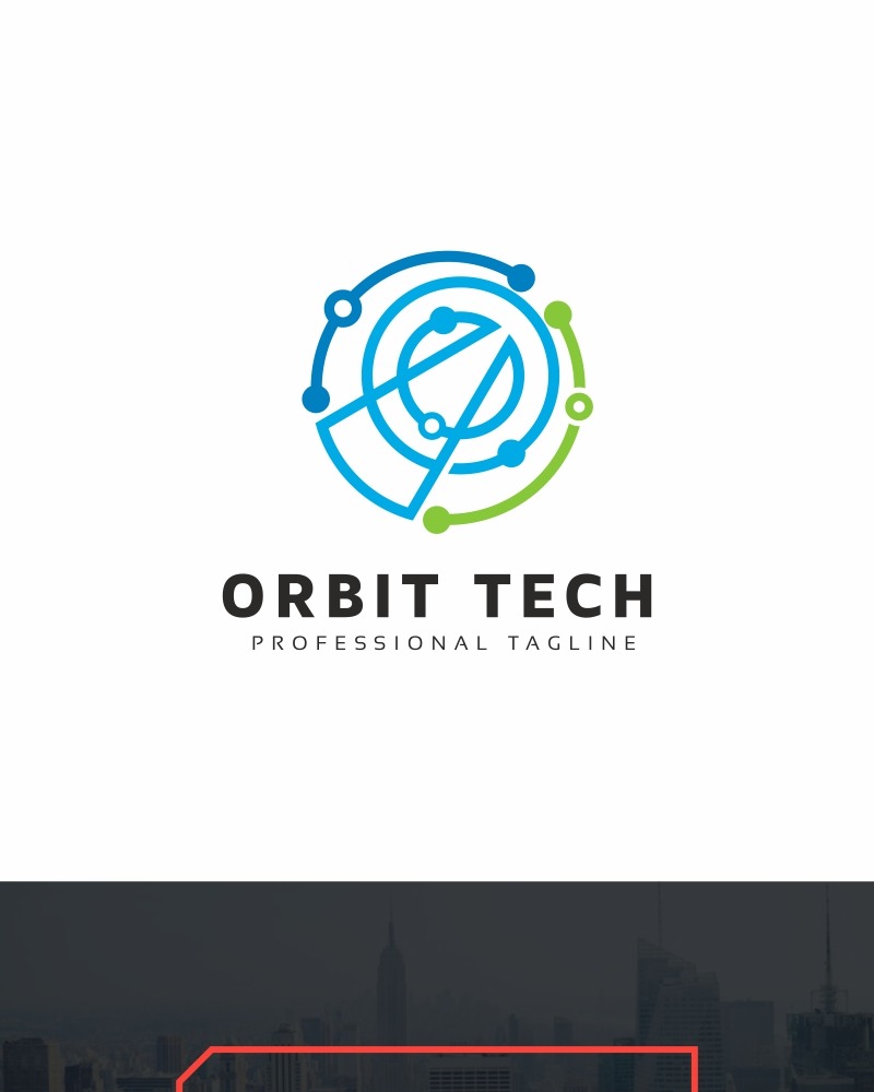 Orbit Tech Logo Template #99491 - TemplateMonster