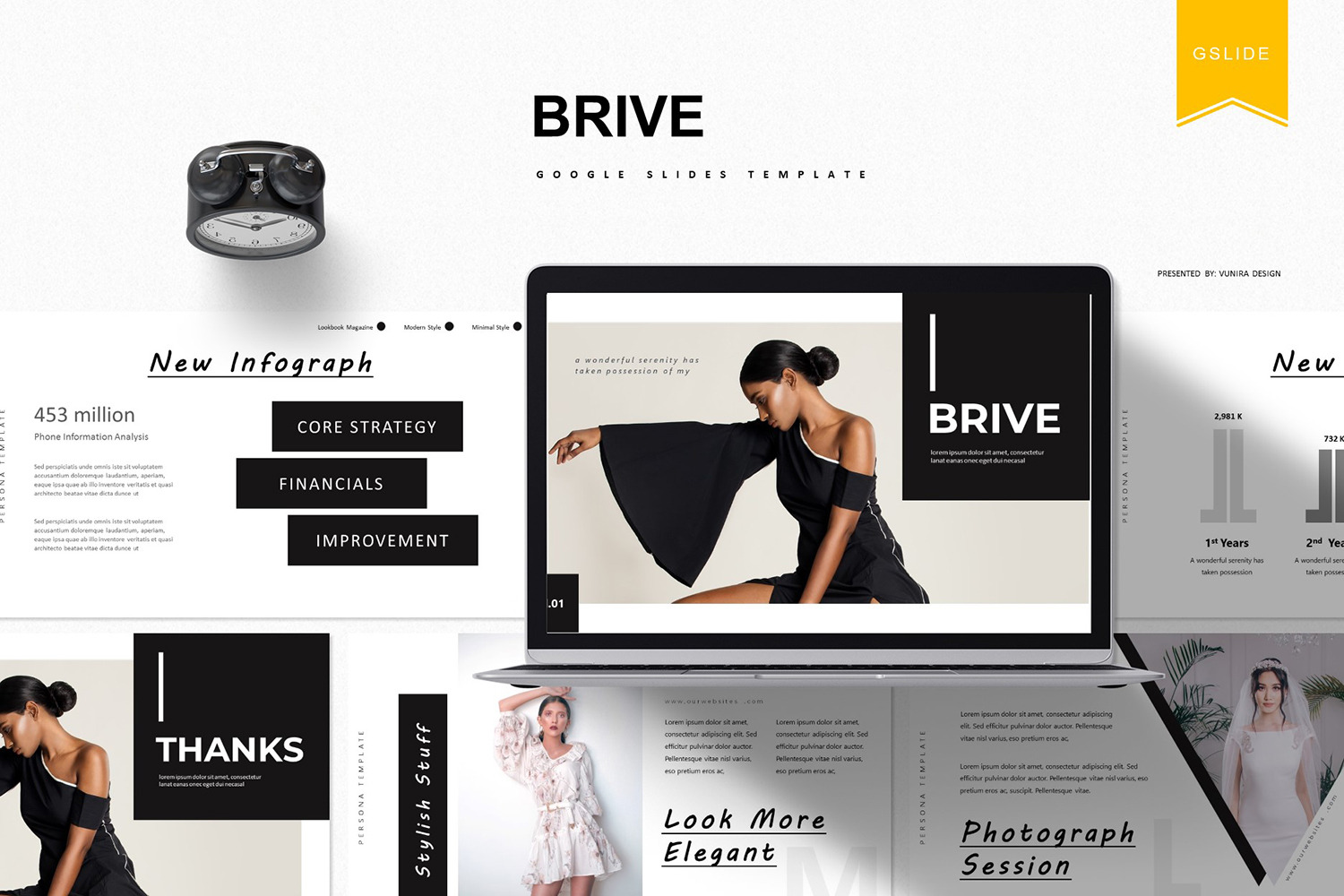 Brive | Google Slides #99539 - TemplateMonster