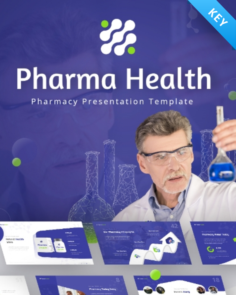 Pharma Health Fully Animated - Keynote template