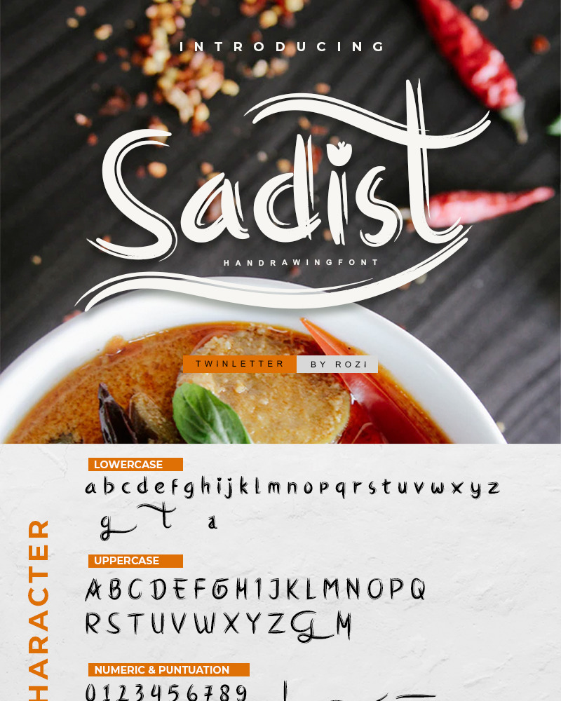 Sadist Font #99627 - TemplateMonster
