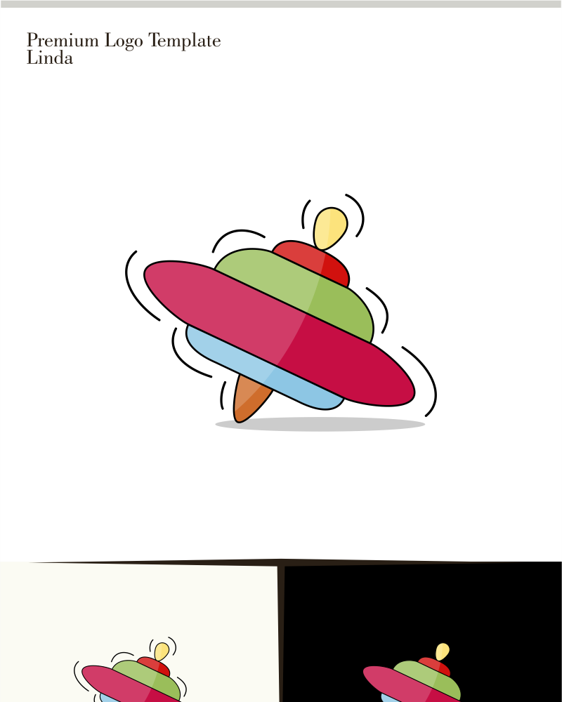Spinning top Logo Template #99675 - TemplateMonster
