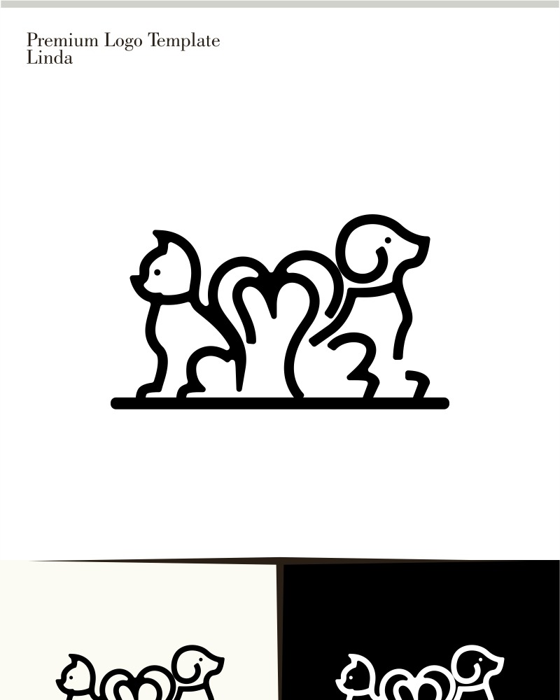 Pets Logo Template #99712 - TemplateMonster