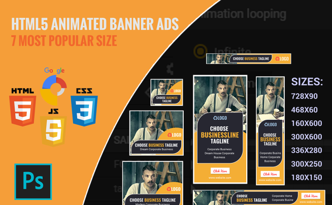 Animated Banners - Free Download in ONE Membership