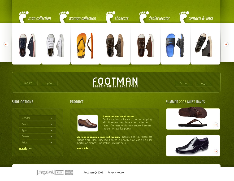 shoe-store-website-template-19924