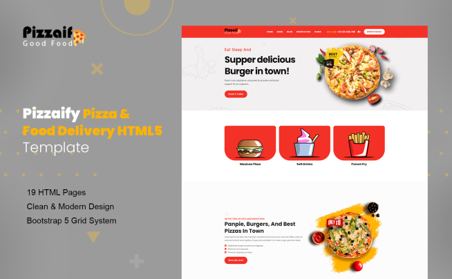 HTML Website Templates for Food Websites 🍜 Monster ONE