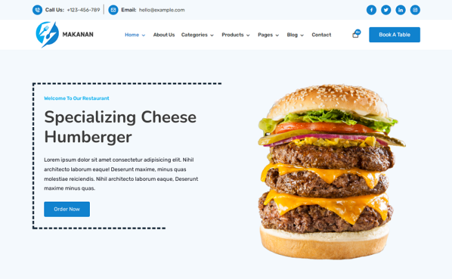 HTML Website Templates for Food Websites 🍜 Monster ONE