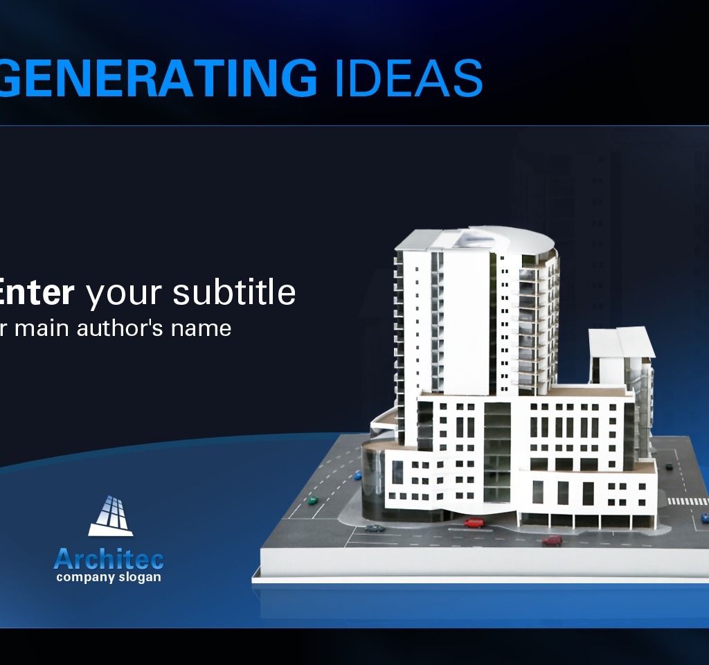 Architecture PowerPoint Template #25423