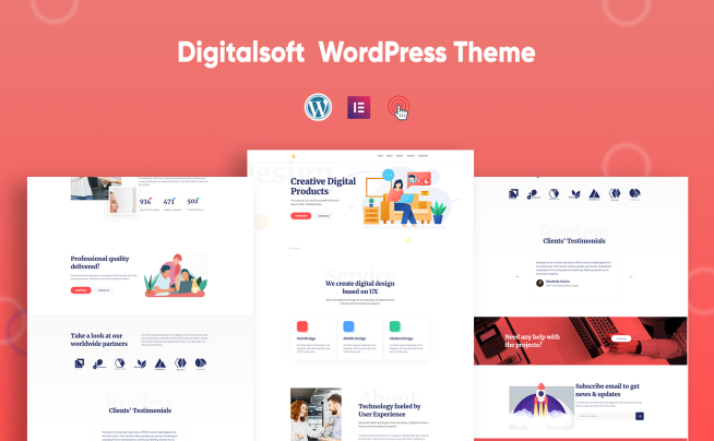 SAAS WordPress Themes 🆕 Free Download in MonsterONE Subscription