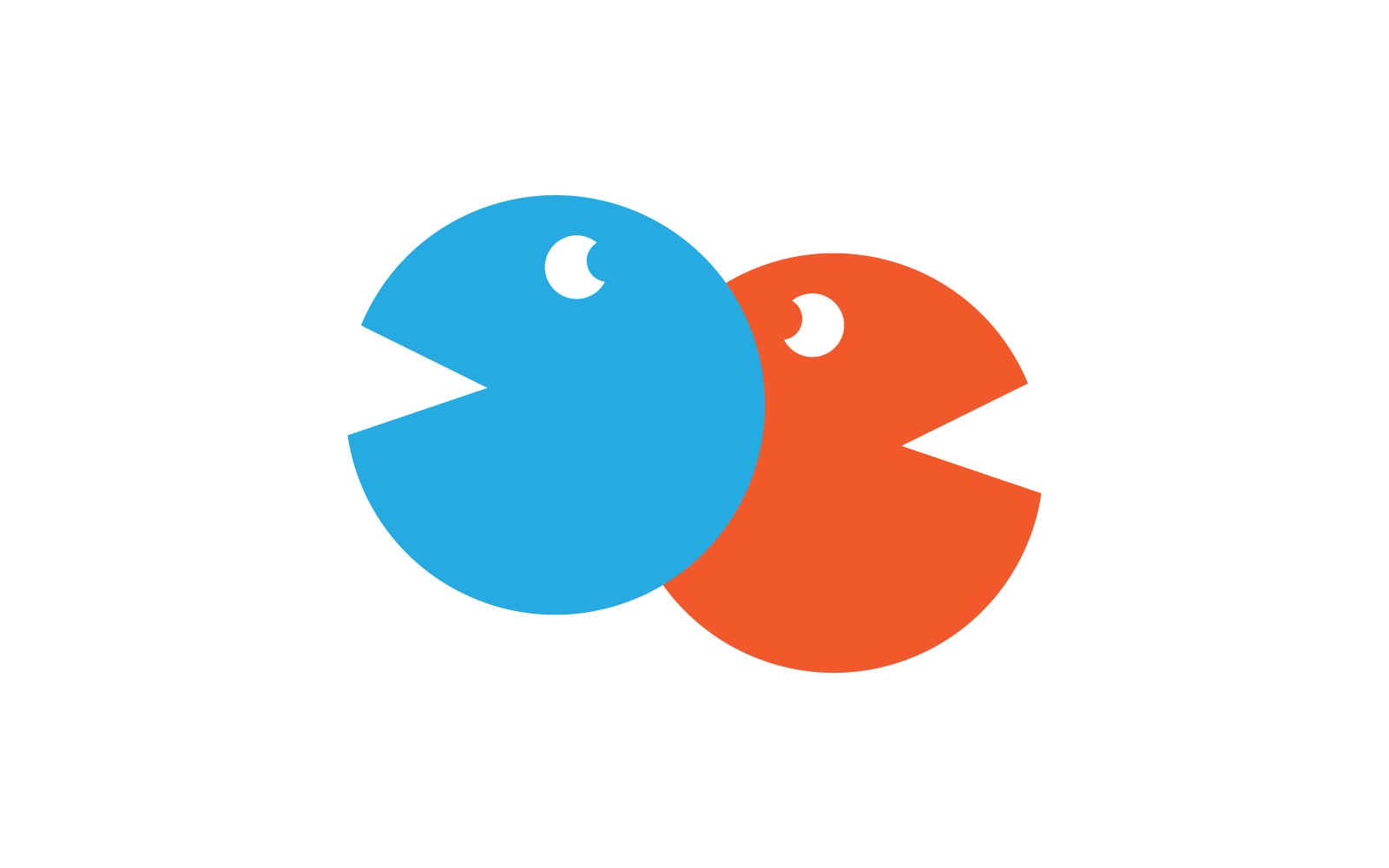 Sprechblase Logo Vektor flache Designvorlage