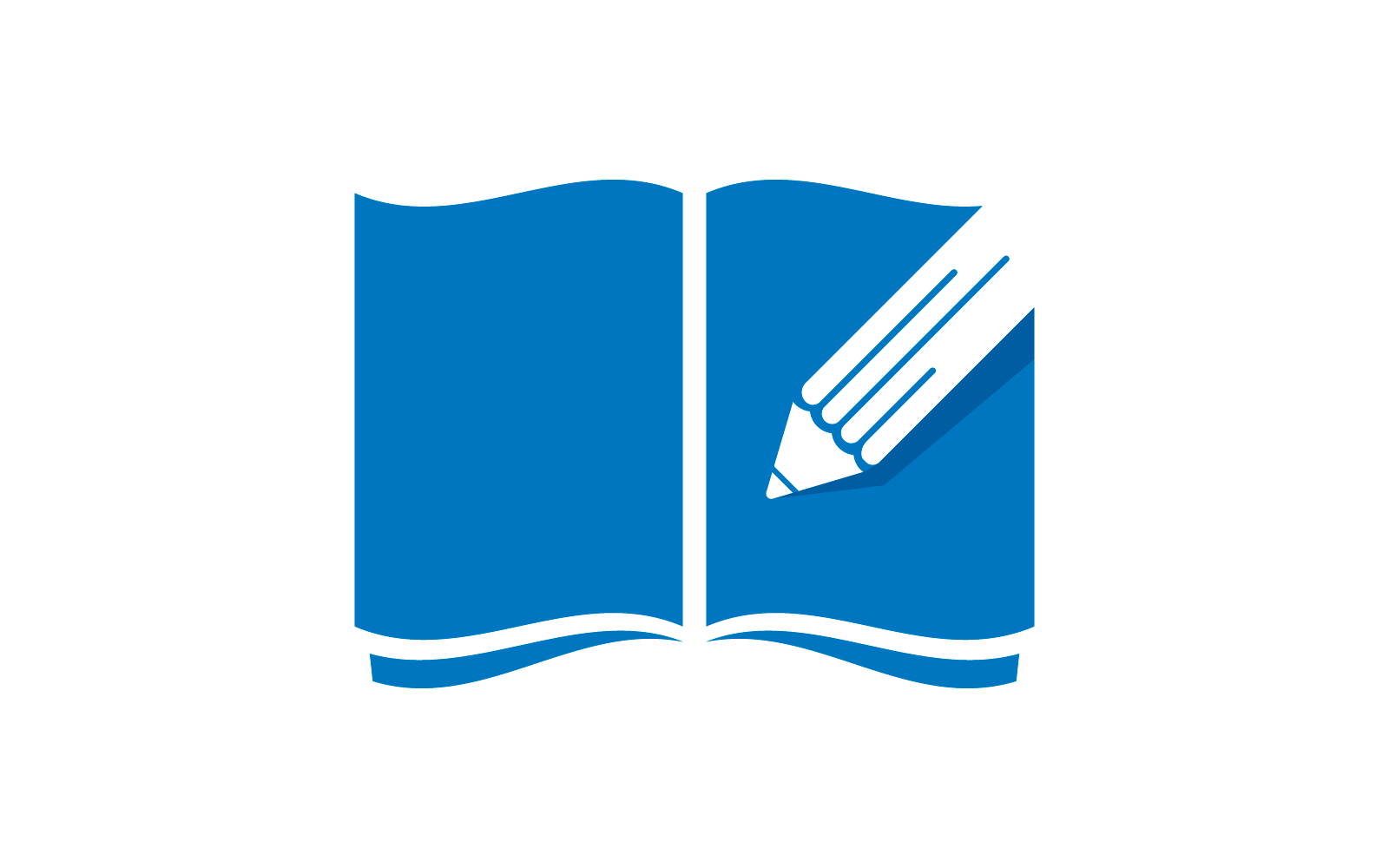 Kalem illüstrasyon logo vektör tasarımı eps 10