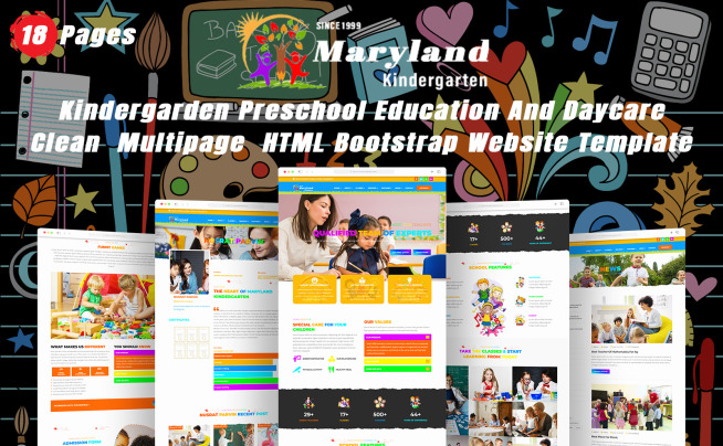 HTML Website Templates for School Websites 🏫 Monster ONE