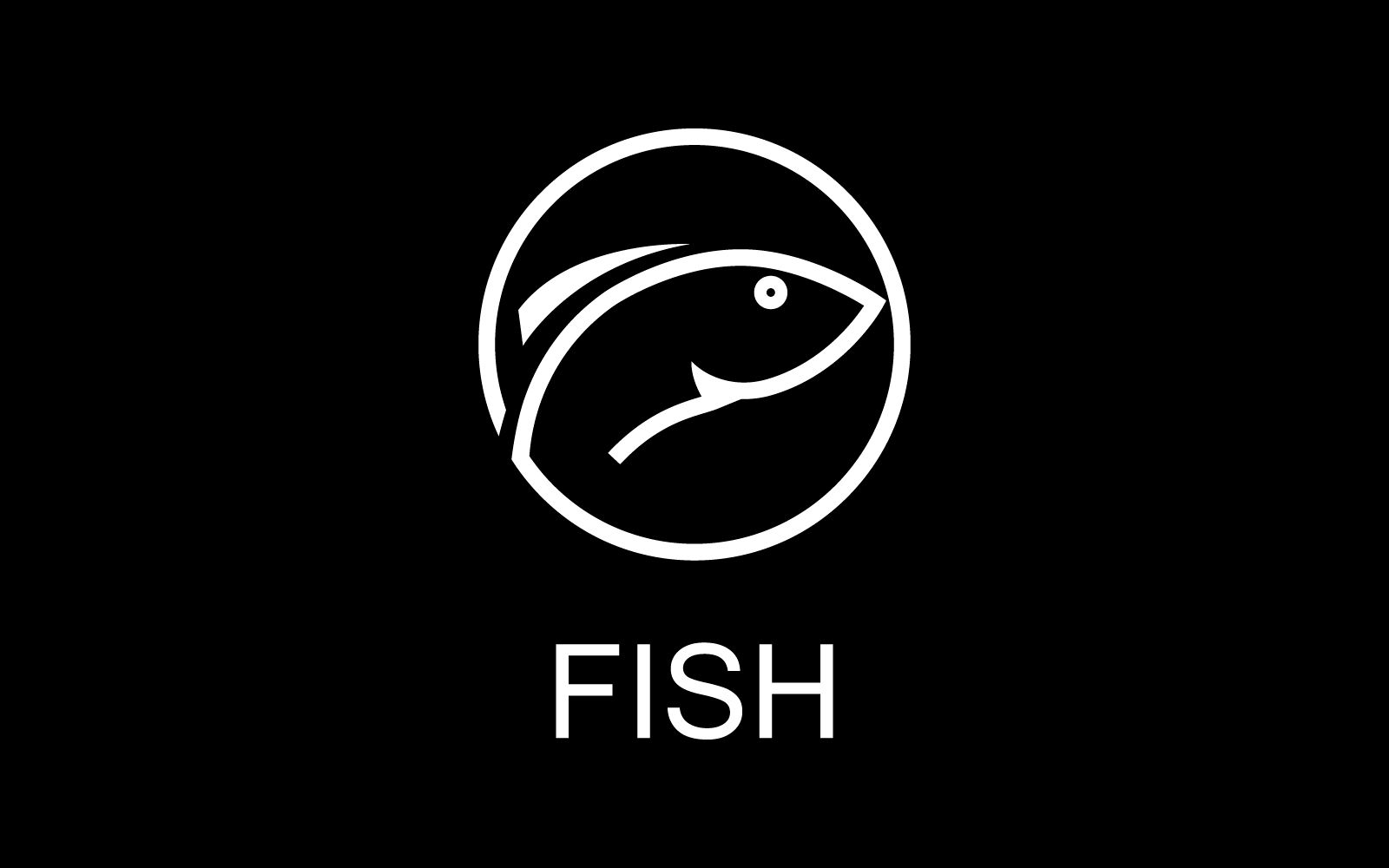 Fisch-Ilustration-Logo-Vektorvorlage - TemplateMonster