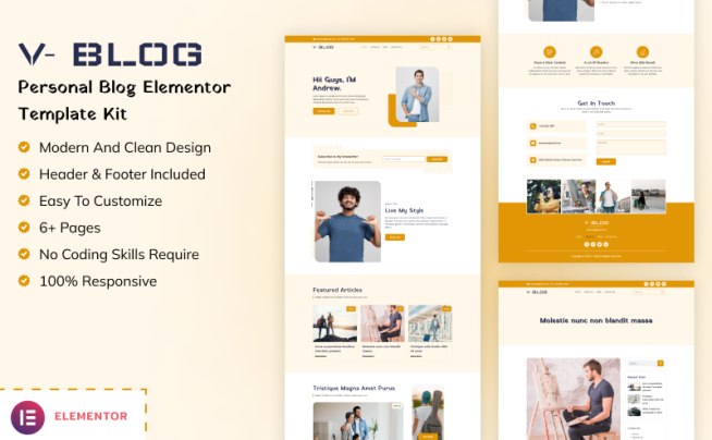 Elementor Templates and Kits - Download on MonsterONE