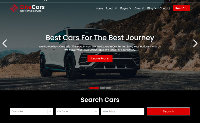 HTML Templates for Car Websites 🚗 Monster ONE