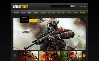 Best Games Website Templates | Games HTML Templates