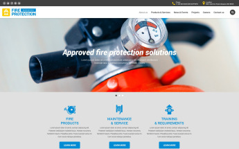 Security Website Template