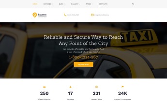 Best Taxi Website Templates