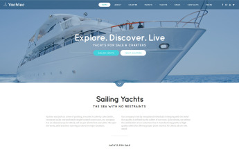 Yacht Charter Web Template