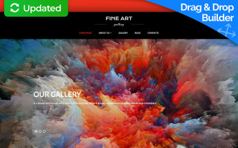 Art Gallery Templates | TemplateMonster