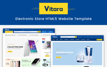 Best Electronics Website Templates | Electronics HTML Templates