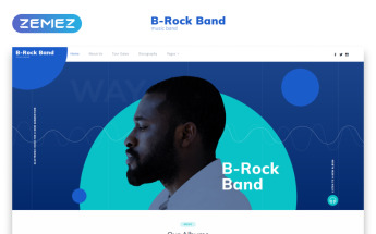 Best Music Band Website Templates
