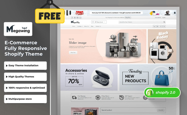 Download Best Shopify Themes - Free in ONE Membership