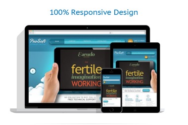 Software Responsive Website Template #44546