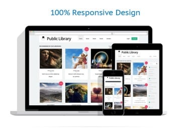 Book Reviews Responsive Website Template #48144